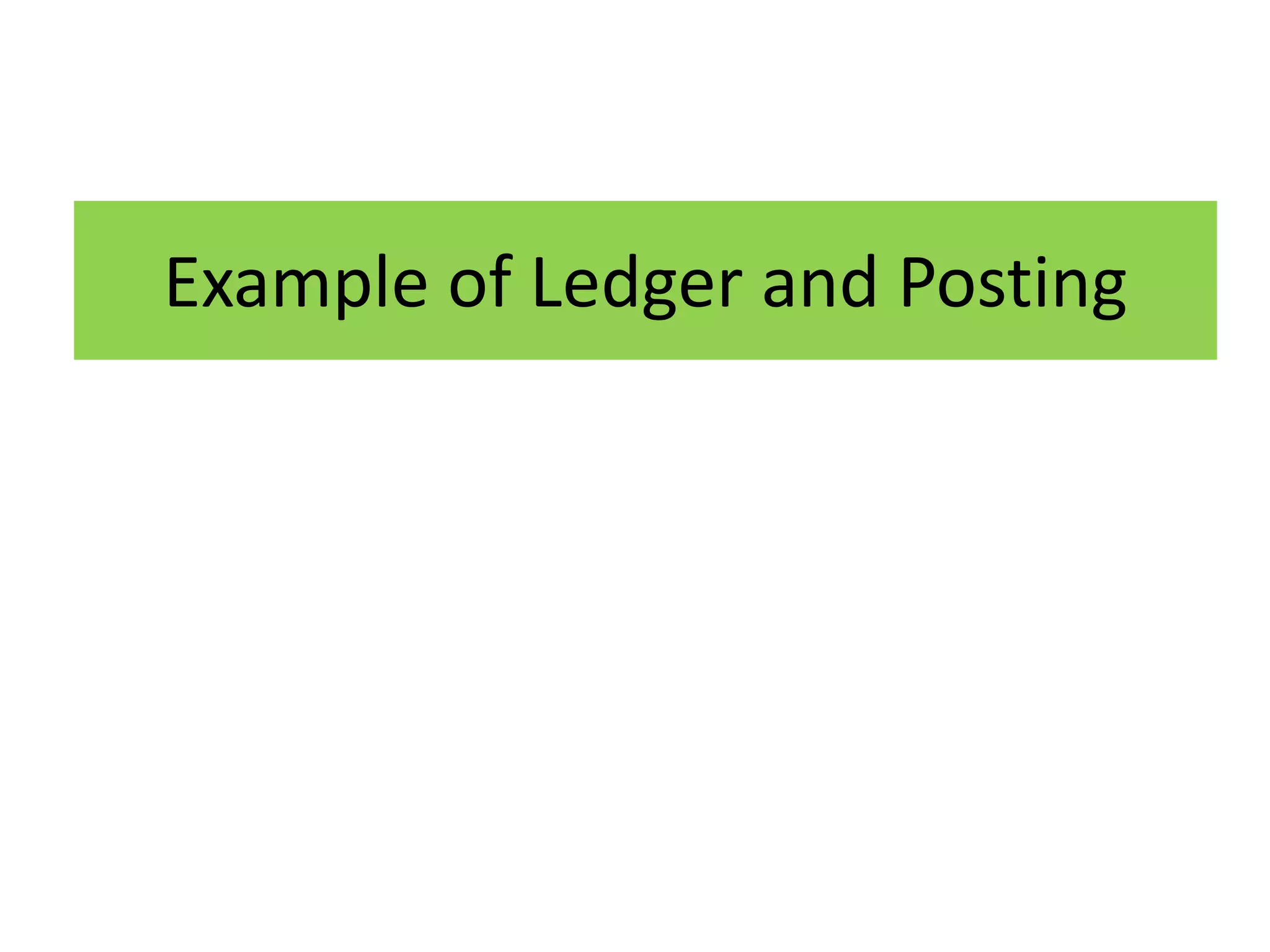 1 ledger posting | PDF