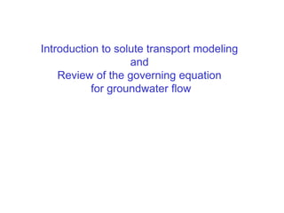 1 Lesson1[1] GW hydrology.ppt