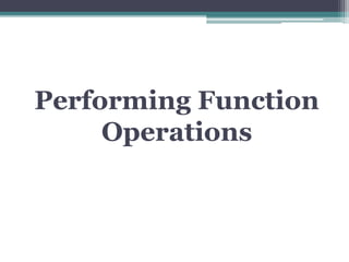 1 lesson 6 introduction to radical functions | PPTX