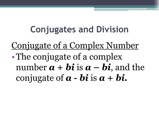 1 Lesson 7 Introduction To Complex Numbers | Ppt | Free Download