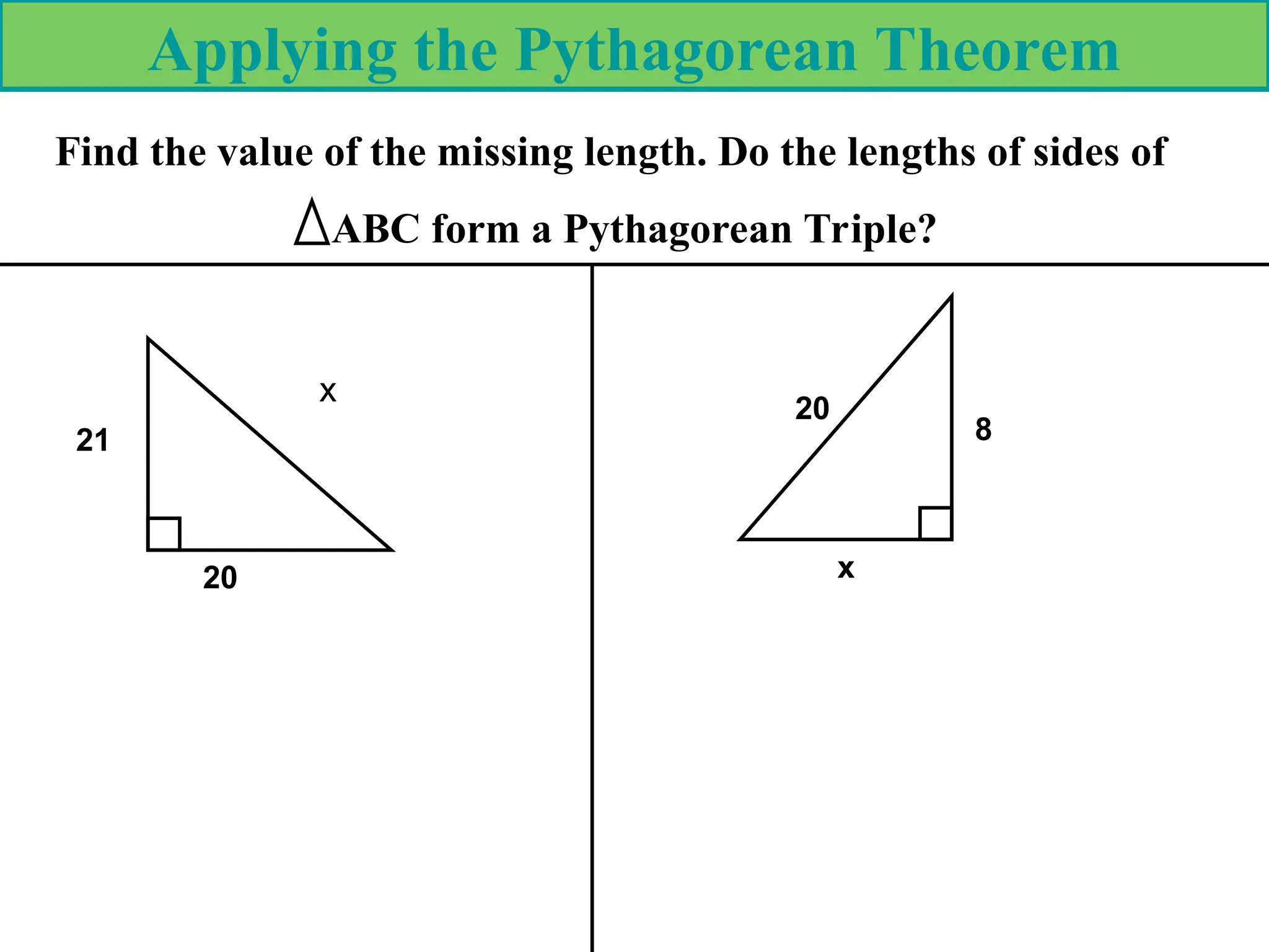 1Lesson 8.1 Pythagorean Theorem...[1].ppt