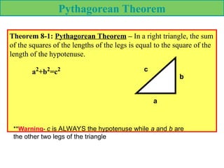 1Lesson 8.1 Pythagorean Theorem...[1].ppt