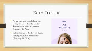 Understanding the Easter Triduum: The Climax of the Liturgical Year and ...