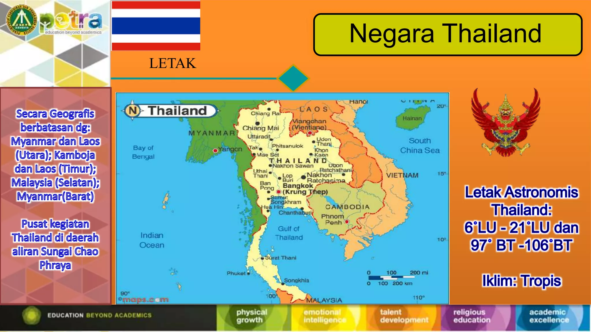 Letak NEGARA-NEGARA ANGGOTA ASEAN | PPT