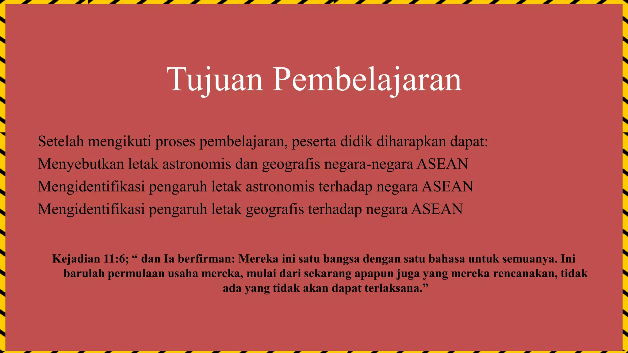 Letak NEGARA-NEGARA ANGGOTA ASEAN | PPT