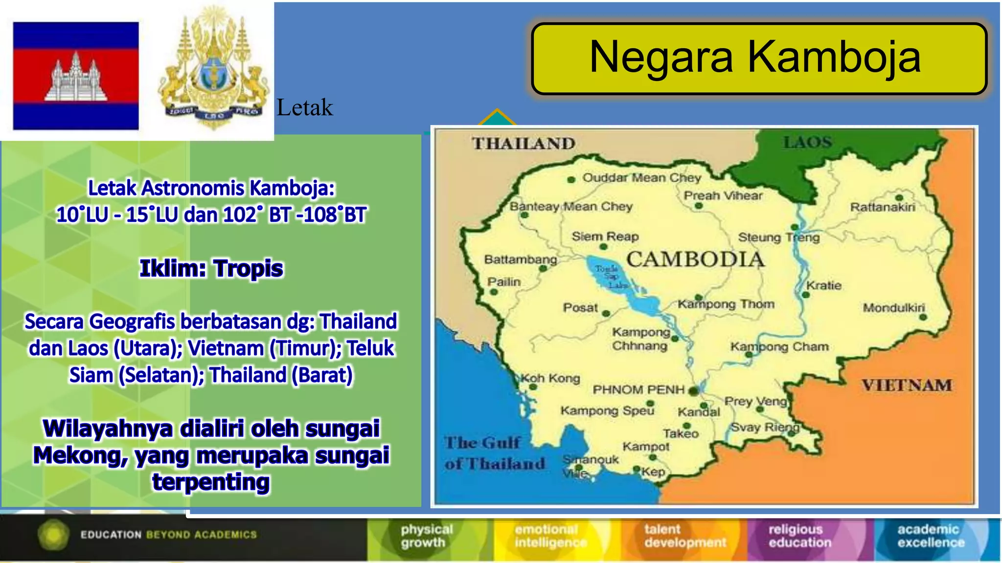 Letak NEGARA-NEGARA ANGGOTA ASEAN | PPT