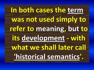 (1) lexical semantics 1 | PPTX