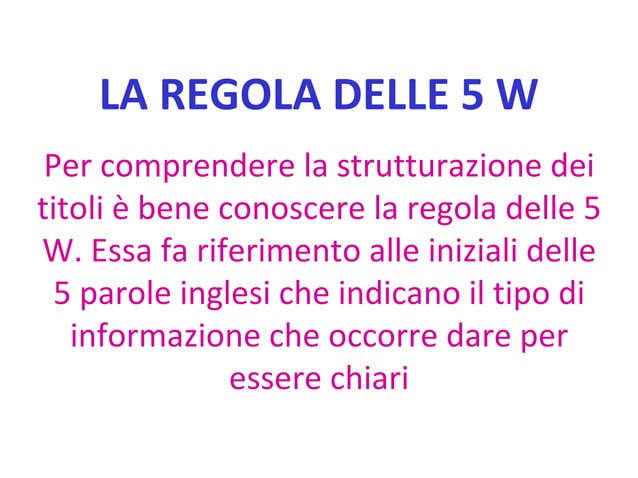 1 Lezione | PPT