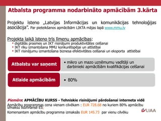 Latvijas Investīciju un attīstības aģentūras atbalsta programmas ...