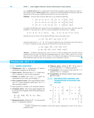1 linear algebra matrices | PDF
