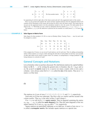 1 linear algebra matrices | PDF