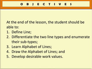 ALPHABET OF LINES FOR MECHANICAL DRAFTING TECHNOLOGY | PDF