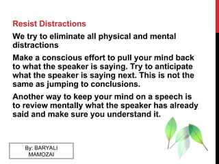 Introduction to Listening Skill & its Importance and Kinds | PPT | Free ...