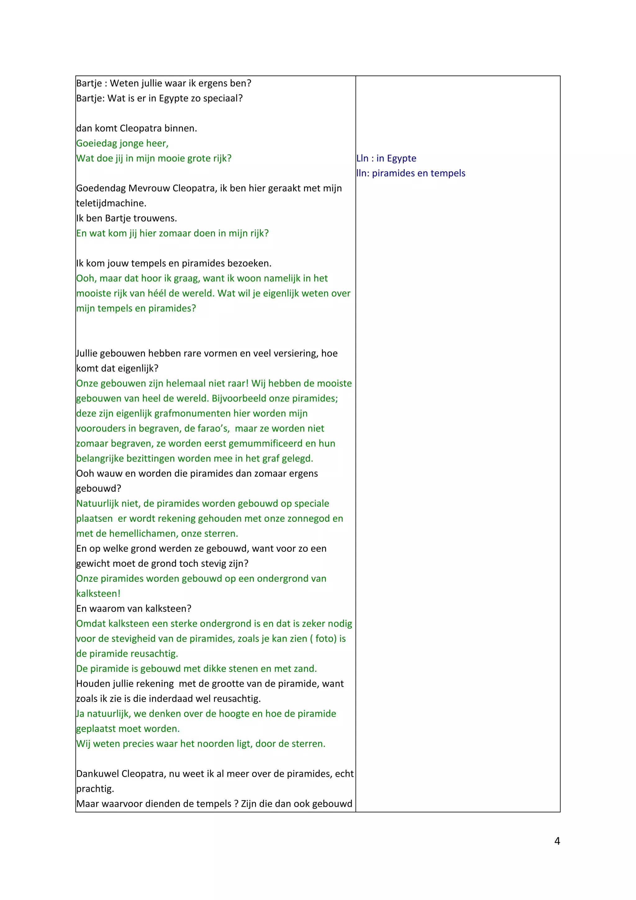Lesvoorbereiding | DOCX