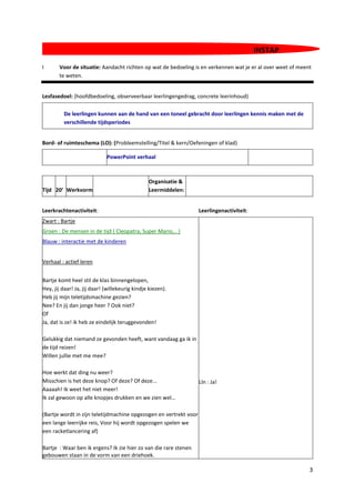 Lesvoorbereiding | PDF