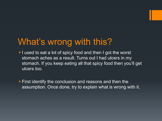 Logical Fallacies Slide Show | PPTX