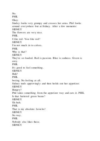 1 Looks Get in the Way by D. M. Larson There is a nice resta | DOCX