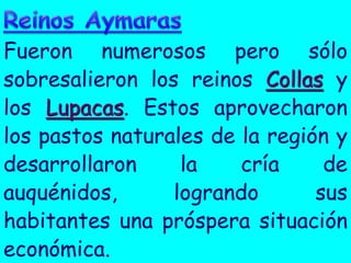 1 LOS REINOS AYMARAS | PDF