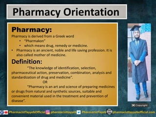Pharmacy Orientation| Lecture# 1| Physical Pharmacy Lecture Series ...