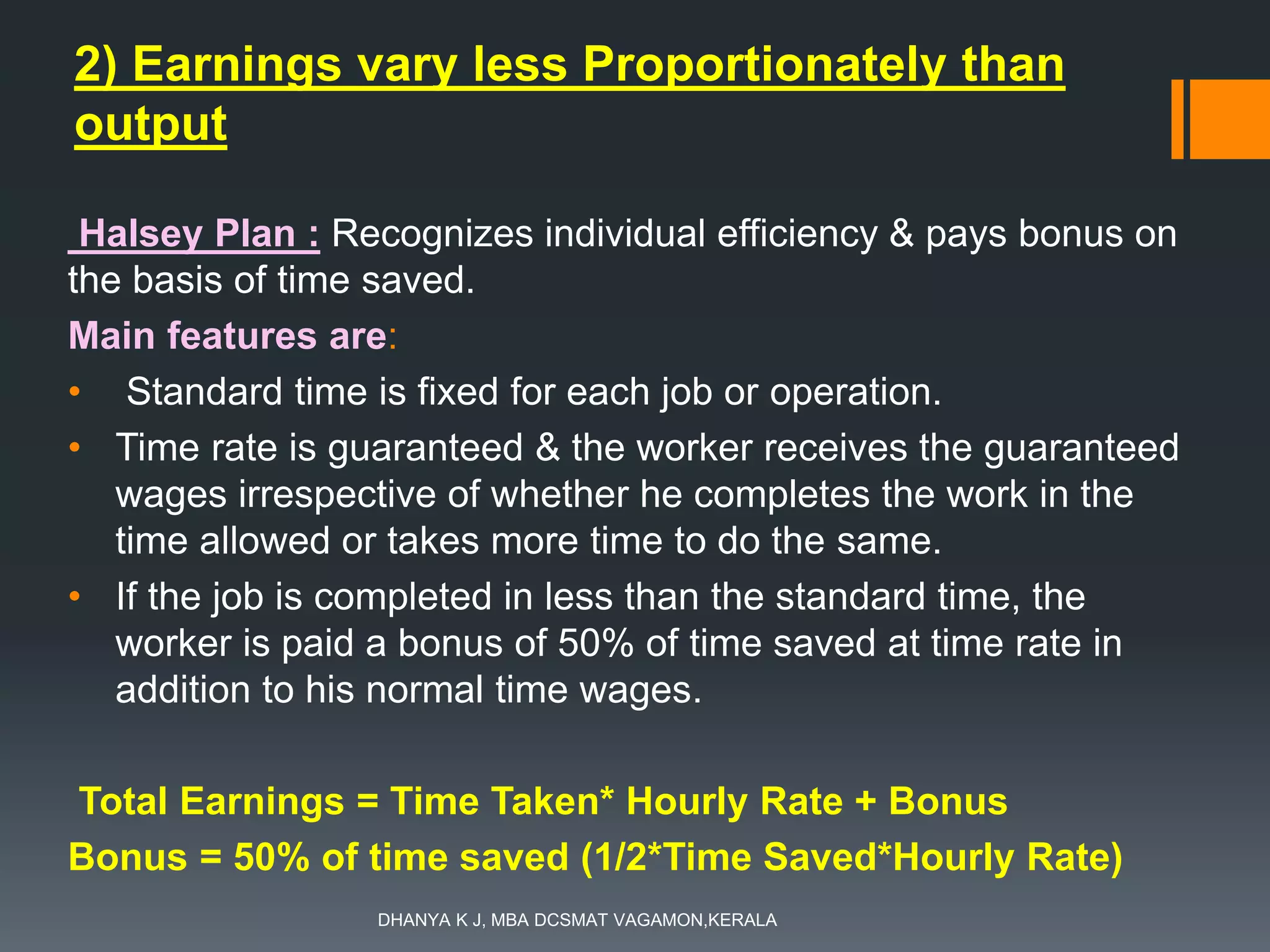 INCENTIVE By Dhanya Ushas | PPTX
