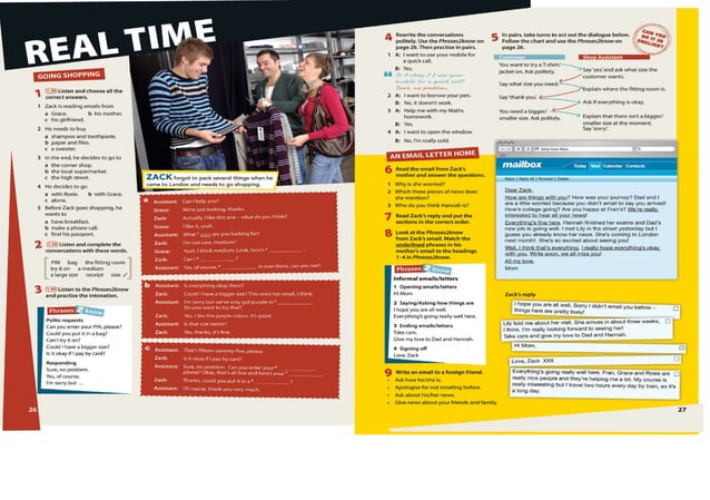 Real life pre intermediate student's book | PDF