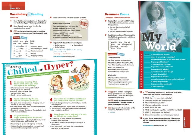 Real life pre intermediate student's book | PDF