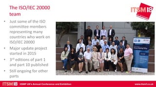 Lynda Cooper: ISO/IEC 20000 - The Launch of the Revised Standard | PPTX