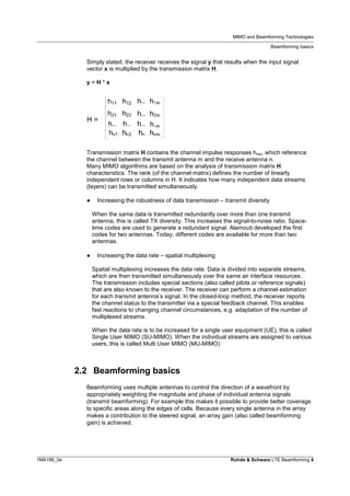 LTE Transmission Modes and BeamForming | PPT