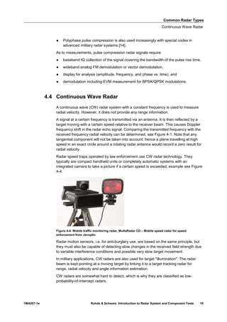 Introduction to Radar System & Component Tests | PDF