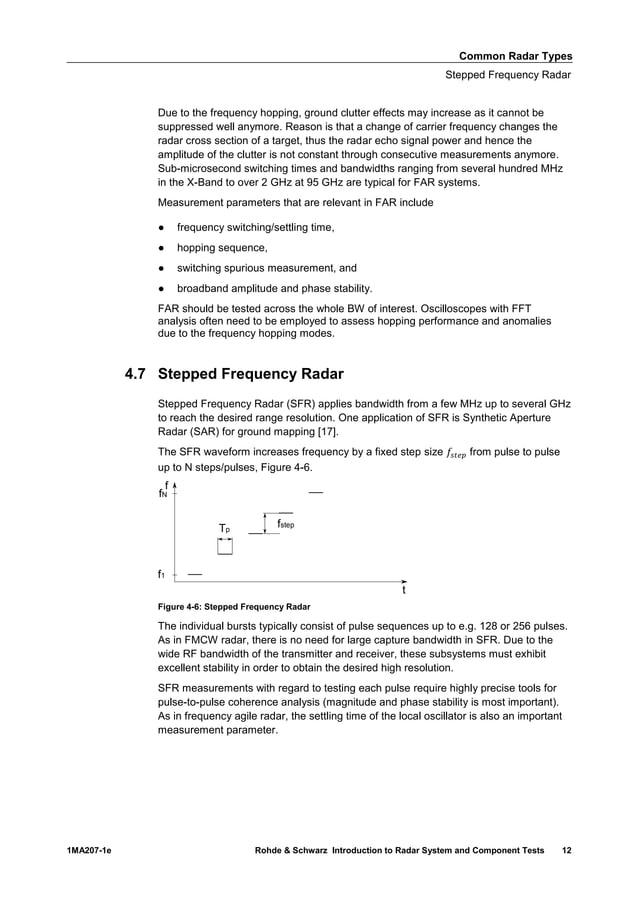 Introduction to Radar System & Component Tests | PDF | Digital Audio ...