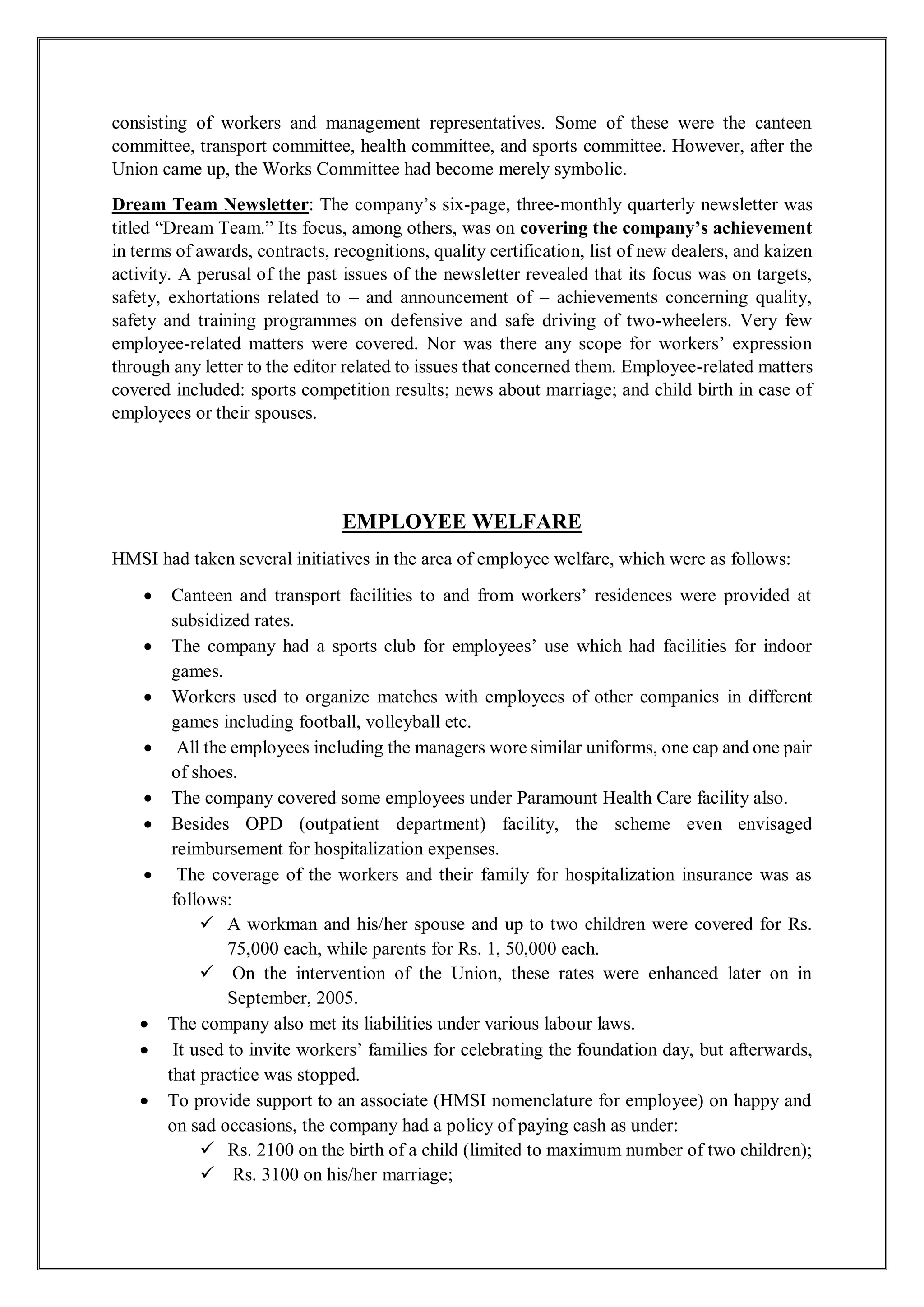 Honda Motorcycles and Scooters India Ltd. (HMSI) case study | PDF