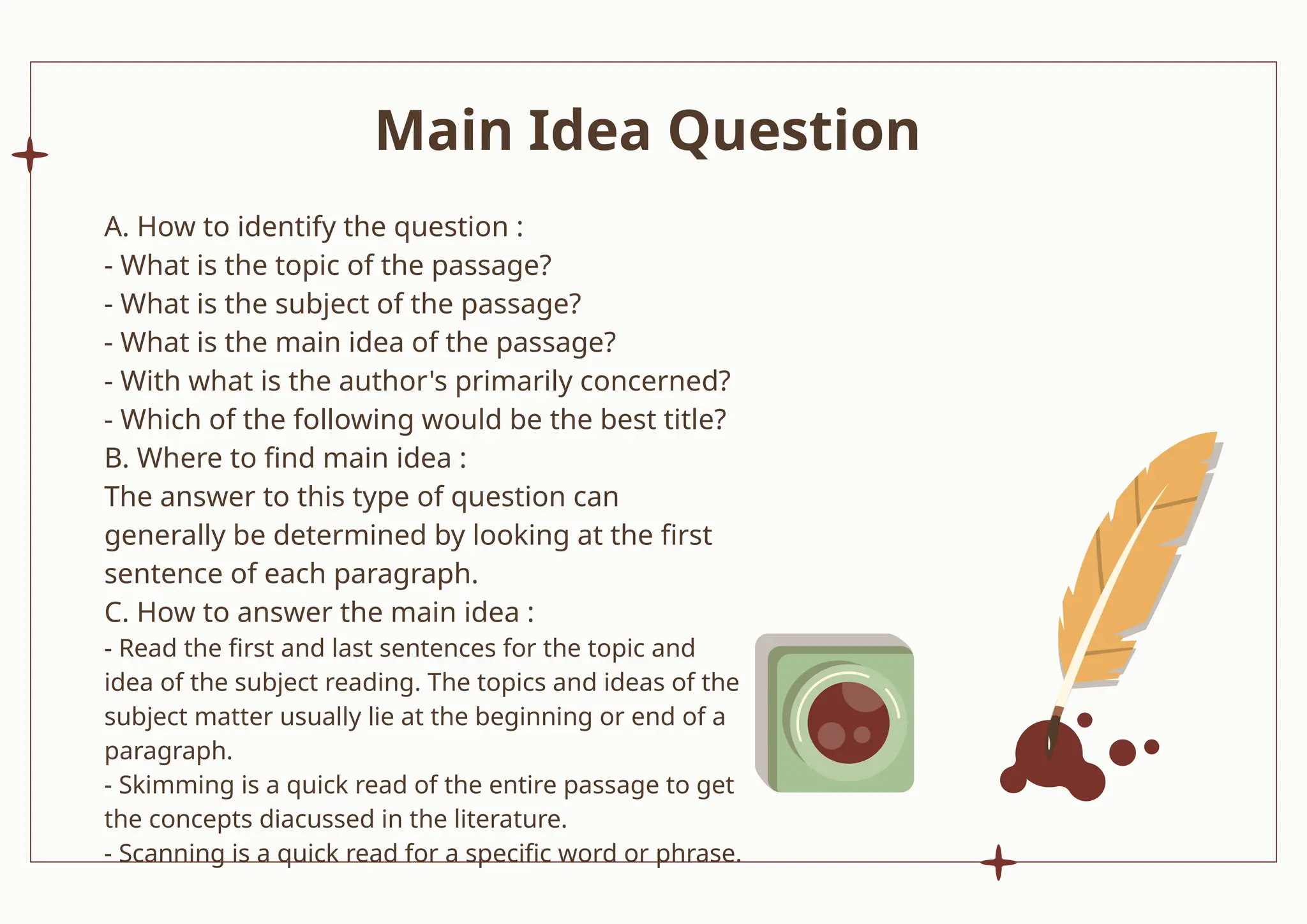 Main idea for skill toefl in englisg reading teofl skill.pptx