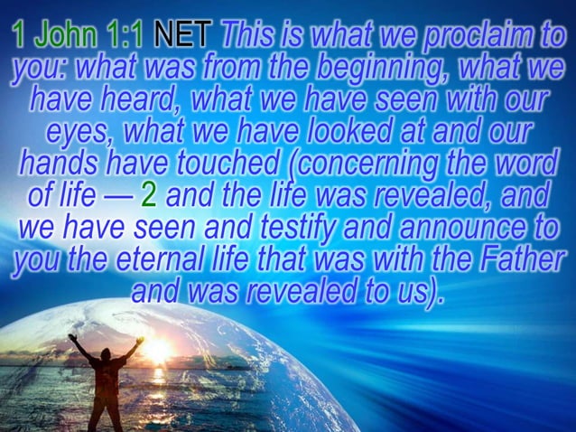 1 Make Our Joy Complete 1 John 1 1 4 Ppt