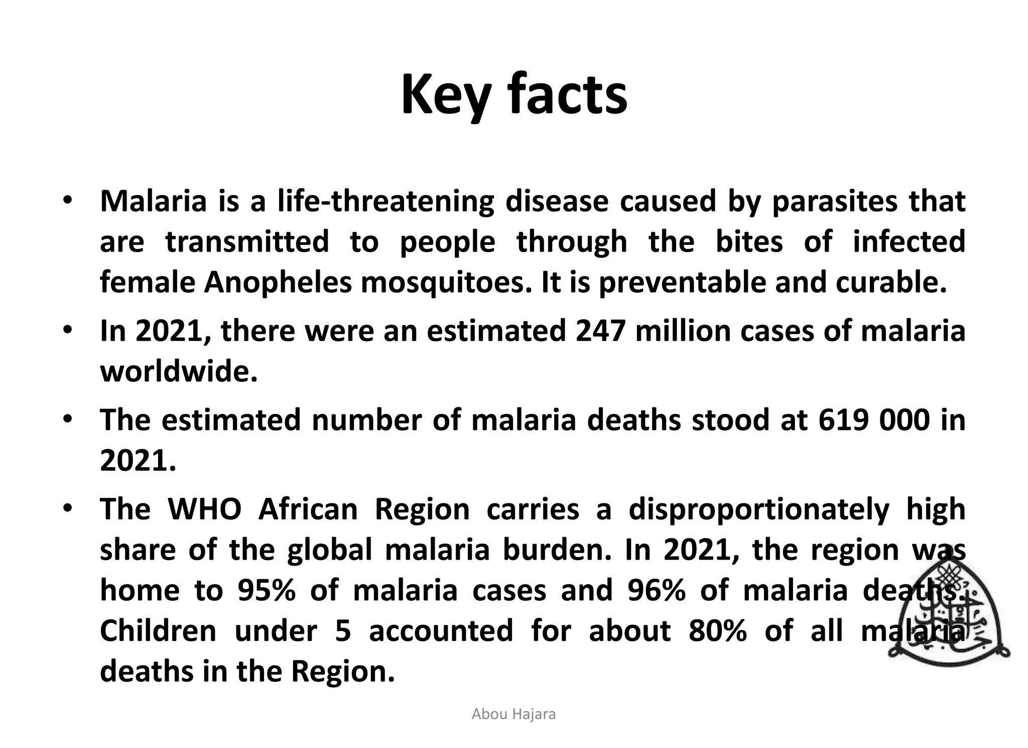 1 Malaria by AS Kombo.pptx presentation on malaria parasite, pathology ...