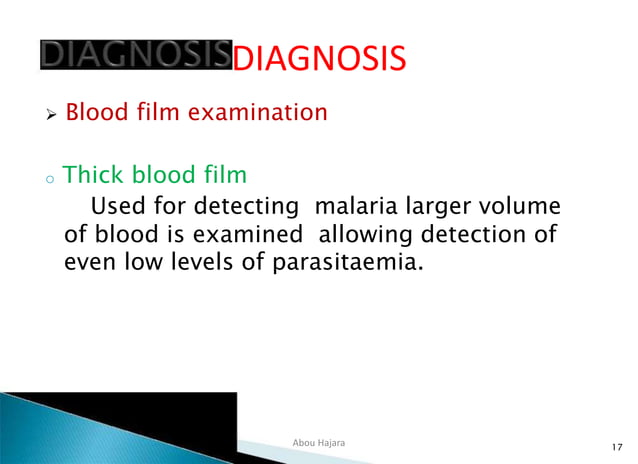 1 Malaria by AS Kombo.pptx presentation on malaria parasite, pathology of the disease ...
