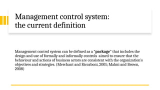 1 Management Control Systems introducing to the concept.pptx