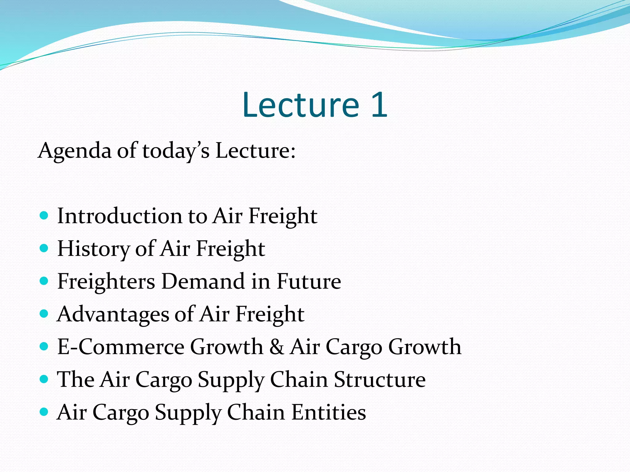 1 Management of Air Cargo.pptx