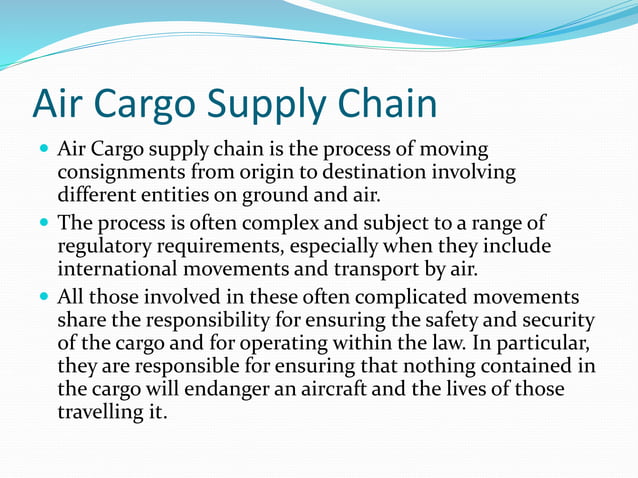 1 Management of Air Cargo.pptx