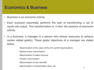 1 managerial economics | PPT