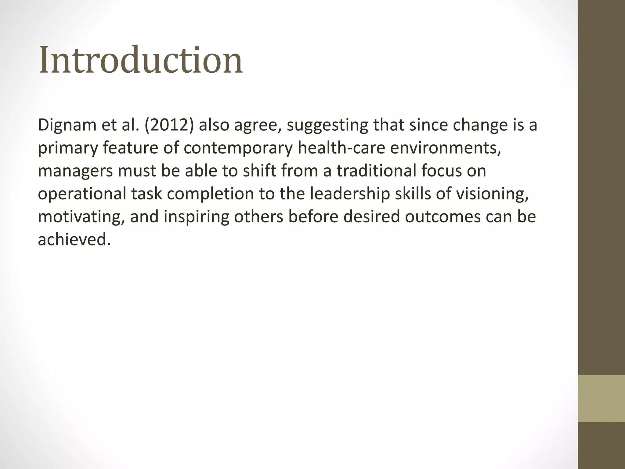 leadership and management introduction | PPTX