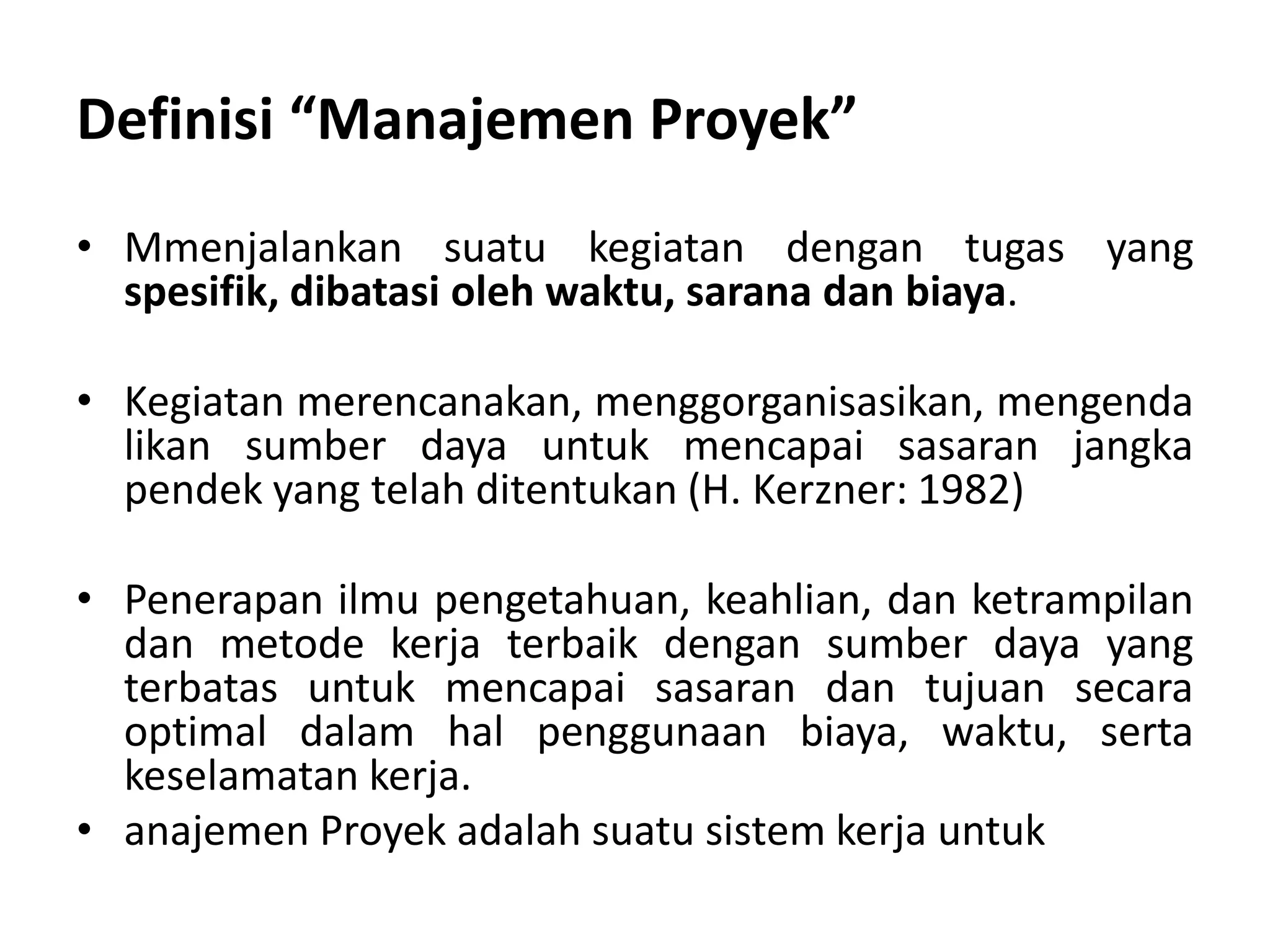 1 manajemen proyek | PPTX