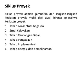 1 manajemen proyek | PPTX