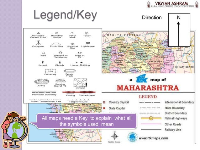 1 maps & plane table surveying. introduction to maps | PPT