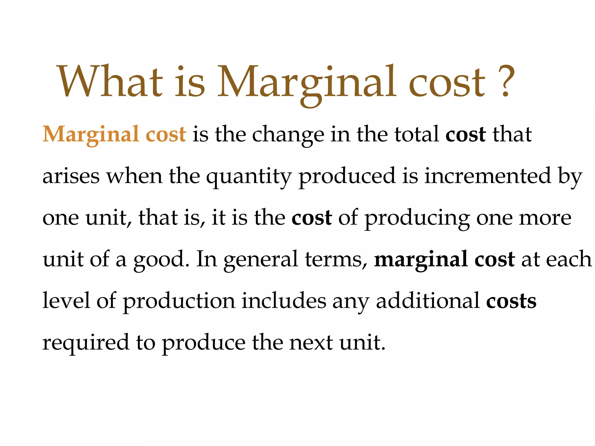 Marginal costing basics | PPT