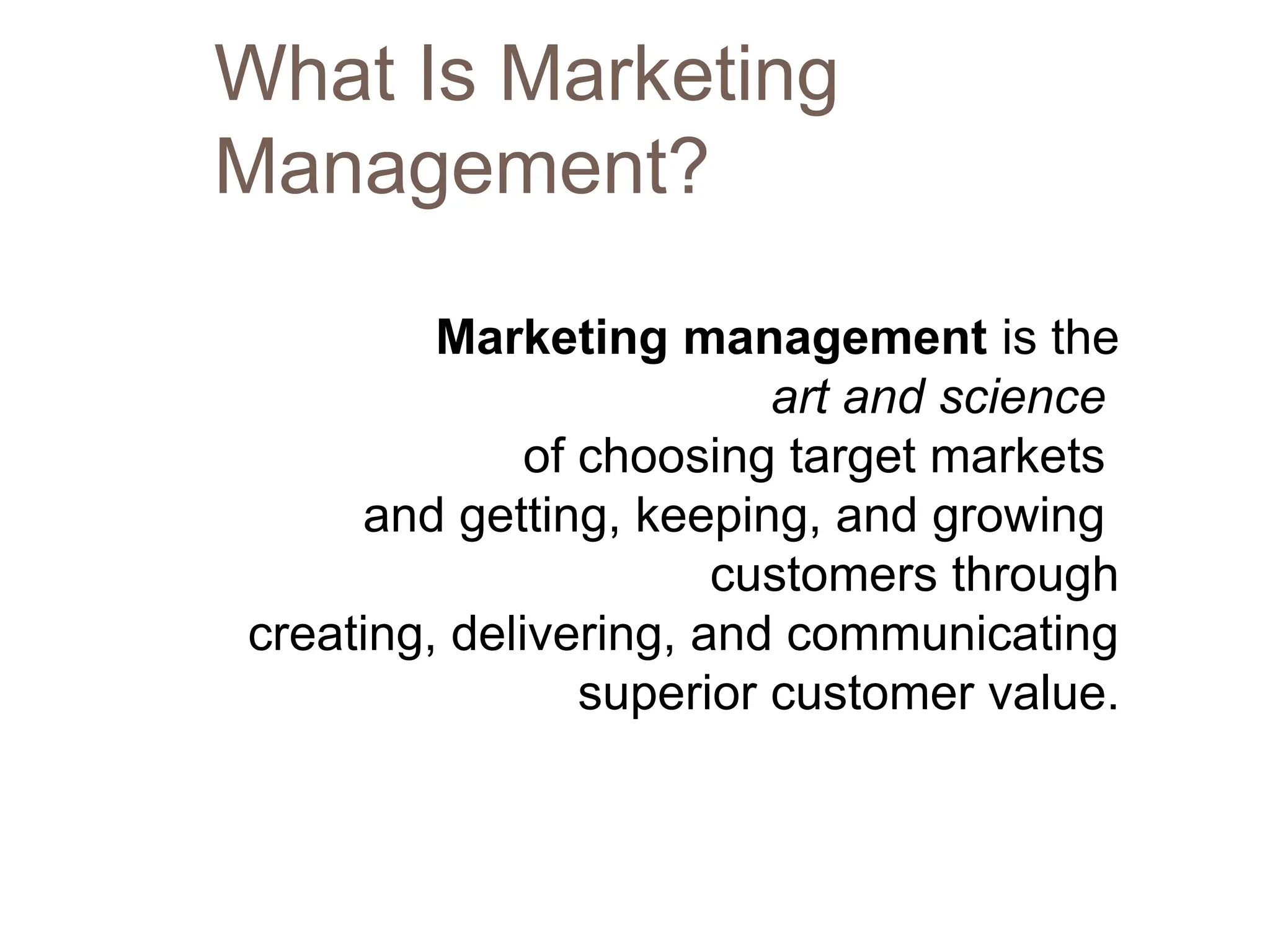 #1 Marketing Management-1.pptx marketing introduction | PPT