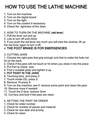 How to use the latte machine metal workers | PDF