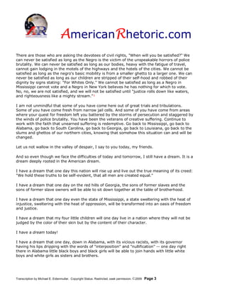 1 martin luther king jr i have a dream | PDF