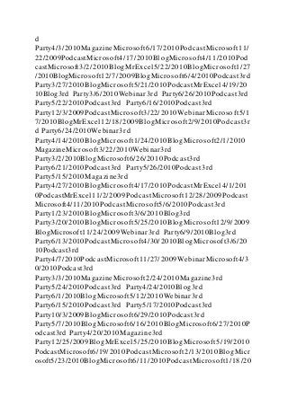 1 Mashing Up Data with PowerPivot (Maximum 50 Points) | PDF