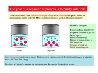 1_Mass Transfer Operations introductional slides | PDF