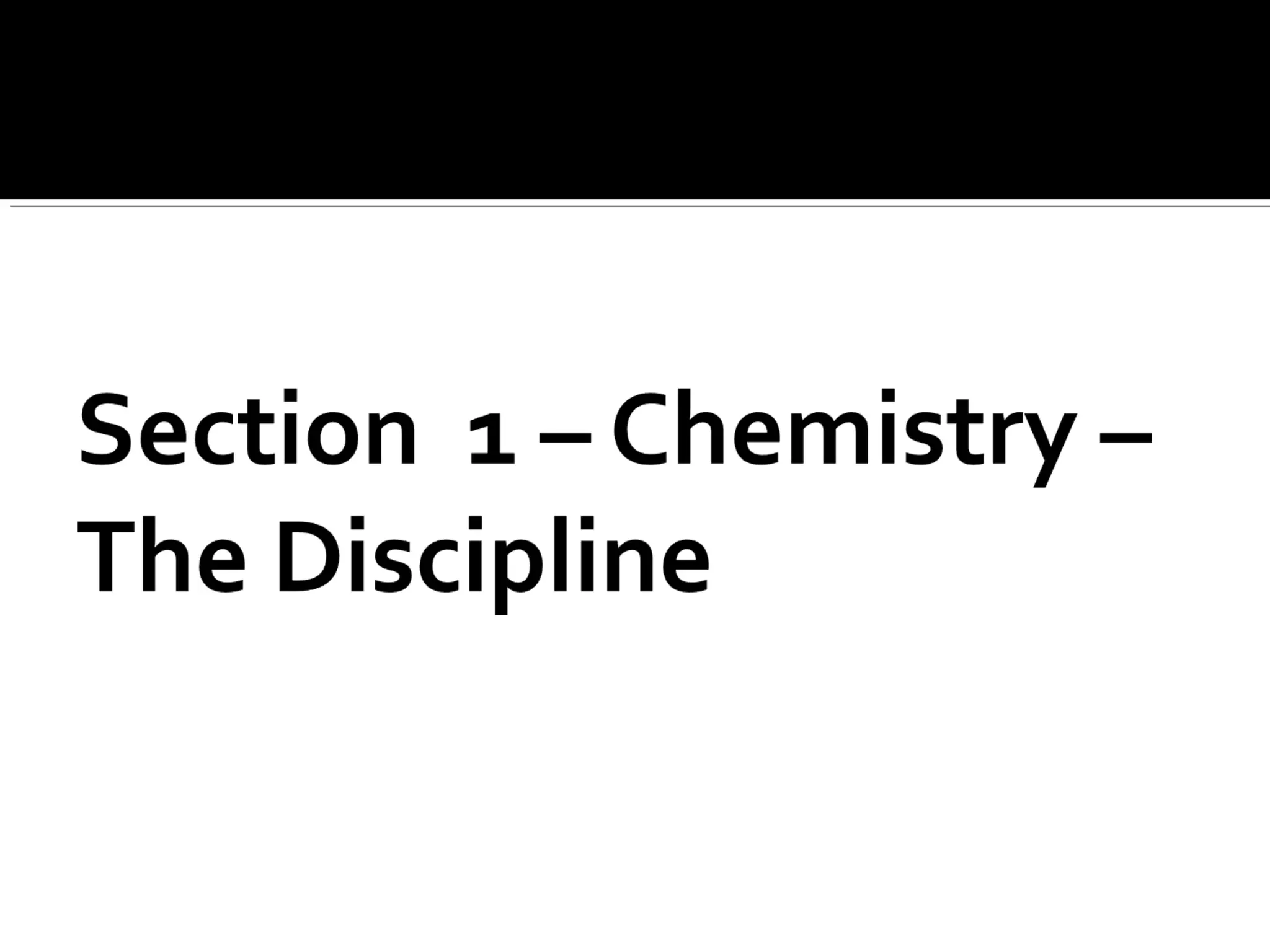 Chemistry Unit 1 PPT 1 | PPT